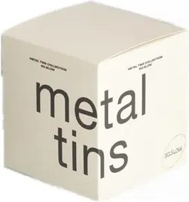 SO.SLOW Metal Tins Vonná svíčka - Oud Peony 315g