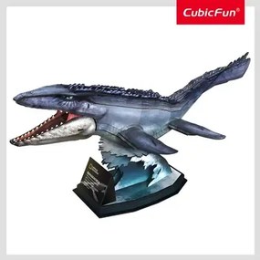 CUBICFUN Puzzle 3D National Geographic Mosasaurus / 76 dílků / 48,5 x