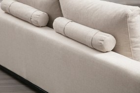 Hanah Home Dvoumístná pohovka LINE béžová 201 cm 560ARE1317