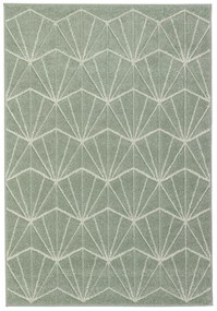 Koberce Breno Kusový koberec PORTLAND 750/RT4G, Zelená, Vícebarevné, 120 x 170 cm