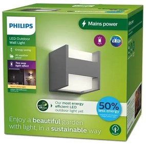 Philips - LED Venkovní nástěnné svítidlo ARBOUR LED/3,8W/230V IP44