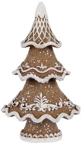 Dekorace vánoční perníkový stromek Gingerbread Tree - 7*5*11 cm