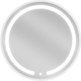 Mexen Rose, LED koupelnové zrcadlo s podsvícením 60x60 cm, 6000K, ochrana proti zamlžování, 9810-060-060-611-00