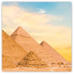 Obraz egyptských pyramid (30x30 cm)