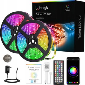 Led pásek 17,5M Rgb 5050 Bluetooth Aplikace 36W