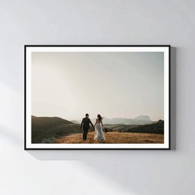 Personalizovaný magický fotoobraz v rámu - 50x70 - fotografie