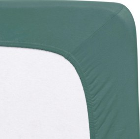 XXXLutz ELASTICKÉ PROSTĚRADLO, žerzej, smaragdově zelená, 180-200/200-220 cm Florella - Prostěradla - 004388002410