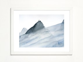 Martina Špinková | Tání Rám: Bílý, Velikost: 20 x 30 cm