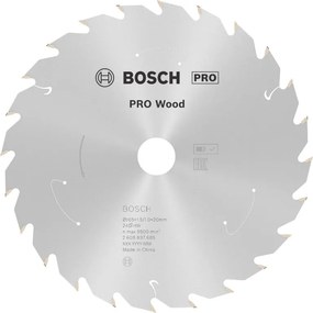 Pilový kotouč Bosch Standard for Wood 165x20 mm Dostupné varianty: Pilový kotouč Bosch Standard for Wood 165x20 mm/24z.