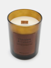 Sinsay - Vonná svíčka s přídavkem sójového vosku Chocolate & Carmel - béžová