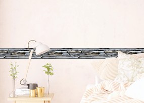 Samolepící bordura na zeď Kameny | 5 m x 13.8 cm | DWB8209