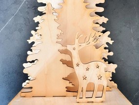 Dřevomuška Vánoční dekorace