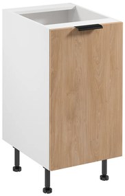 SORENTO bp | dolní skříňka D45 s dvířky | 45 cm | PRAVÁ | bílá/puccini
