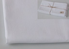 Prostěradlo ložní bělené předeprané, český výrobek - 100% bavlna, 145 g/m2