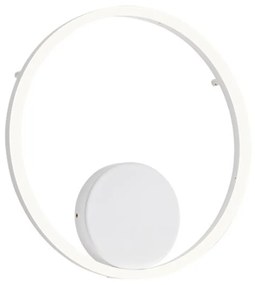 Redo 01-1900 nástěnné LED stmívatelné svítidlo Orbit pískově bílé, 26W, 4000K, ø40cm