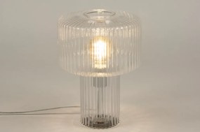Stolní retro lampa Lisboa Glass