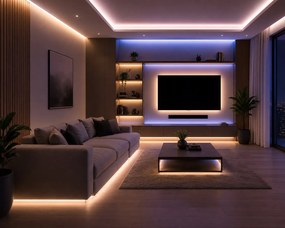 Immax NEO LITE Smart LED pásek 5m, RGB+CCT, barevný+stmívatelný, WiFi, DO, Beacon MUSIC