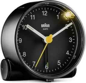 Braun BC01 černá / Klasický budík / 1x AA baterie