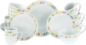 XXXLutz KOMBINOVANÁ SOUPRAVA Happy Birthday 20dílné Creatable - Online Only nádobí - 007768064801