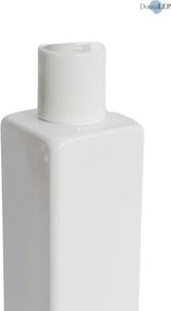Dávkovač na mýdlo 250 ml bílý s bílým DISC TOP LUNA