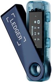 Ledger nano s plus neptune blue crypto hardware wallet