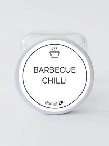 Samolepka na kořenky BARBECUE CHILLI bílá 5 cm základní písmo