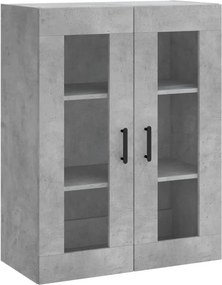 Skříň highboard betonově šedá 69,5x34x180 cm kompozitní dřevo 3198285