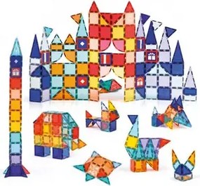 Ludi Magnetická stavebnice XXL 100 ks / od 3 let