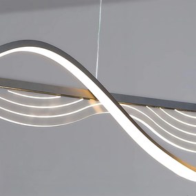 Toolight Závěsné LED osvětlení E3 LHJ041-CP 100 cm černé