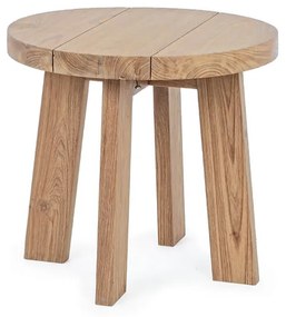 Odkládací stolek livaro ø 50 cm přírodní MUZZA