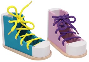 small foot Set hry Zavaž si tkaničku Bota 2 ks