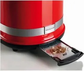Ariete Modern Toaster červená / Sendvičovač na 2 sendviče / 815W / 6 n