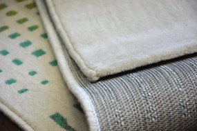 Kusový koberec SCANDI 18216/063 - pásy kostkovaný