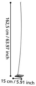 Eglo 99715 - LED Stojací lampa PICACHA LED/25,7W/230V