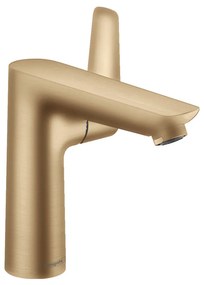 Hansgrohe Talis E - Páková umyvadlová baterie 150 s odtokovou soupravou s táhlem, kartáčovaný bronz 71754140