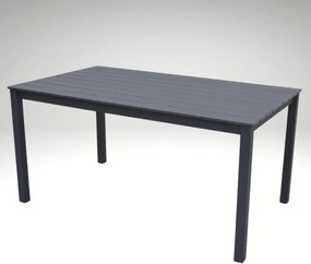 Vikio Zahradní ratanový set 150x90 pro 6 osob DT276-S šedý