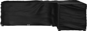 Plachta na zahradní nábytek tvar L 16 oček 260 x 210 x 80 cm 319326
