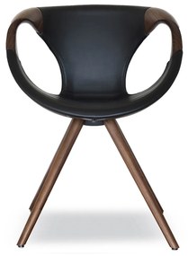 TONON - Židle UP SOFT TOUCH s dřevěnými područkami