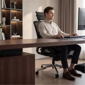 Mark Adler Expert 9.3 černá / Kancelářské ergonomické křeslo / nosnost