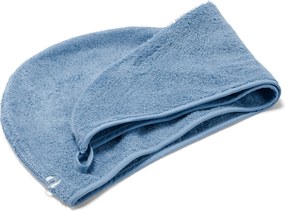 Tchibo - Ručníkový turban - barva: modrá