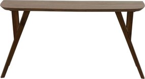 Konzolový stolek z masivu akácie v tmavě přírodní barvě 44x160 cm Quenza – Light &amp; Living
