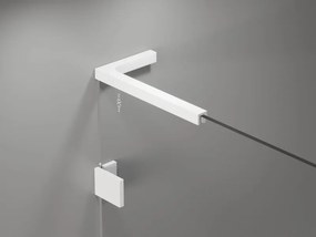 Mexen Lunar L sprchová stěna Walk-in levá 90 x 200 cm, transparentní 8 mm, bílá - 830L-090-000-20-00-L