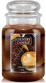 Country Candle – vonná svíčka Coffee Shop (Kavárna), 680 g