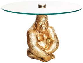 Konferenční stolek Kong 60cm zlatá/ 43518