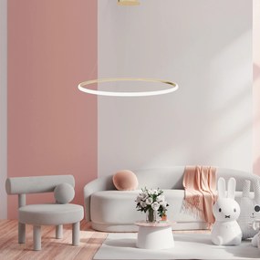 Toolight Závěsné LED osvětlení E24 LHJ002-CP zlaté