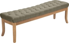 Lavice Ramses látka světlý antik 150 – taupe