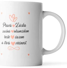 Sablio Hrnek Pravá láska - 890 ml - XXL