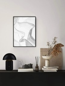 Designová stojací lampa Pois Černá