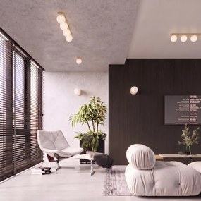 Sollux Lighting Stropní svítidlo YOLI 6 béžové