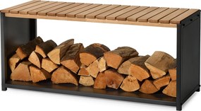 Tchibo - Lavice s prostorem na krbové dřevo, 110 cm